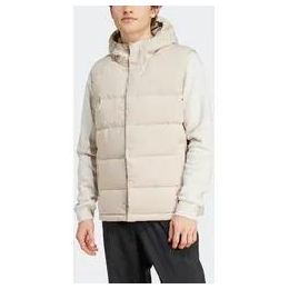 Funktionsweste Adidas SPORTSWEAR "HELIONIC VEST" Gr. M, beige (wonder / wonder beige) Herren Westen