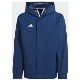 Trainingsjacke Adidas PERFORMANCE "ENT22 AW JKTY" Gr. 176, blau (team navy 2) Kinder Jacken