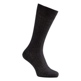 Pantherella Merino-Socken, 39-40 - Grau, aus Schurwolle