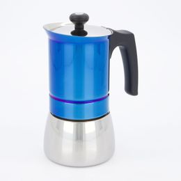 TK Maxx Blaue Kaffeemaschine 16x21cm