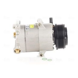 NISSENS Kompressor, Klimaanlage 12V für FORD VOLVO 1858666 1726982 1706375 890216