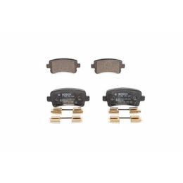 Bosch Bremsbelagsatz, Scheibenbremse hinten rechts links für HOLDEN VAUXHALL SAAB CHEVROLET OPEL 13338368 13237766 1605179 0 986 494 668