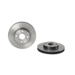 Brembo Bremsscheibe COATED DISC LINE vorne rechts links innenbelüftet 255mm für TOYOTA 4351213030 09.5844.21