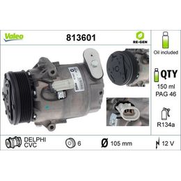 Valeo Kompressor, Klimaanlage AUSTAUSCHTEIL 12V für VAUXHALL OPEL 93190259 6854057 6854056 813601