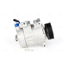 NISSENS Kompressor, Klimaanlage 12V für VW 7E0820803E 7E0820803A 7E0820803G 890048