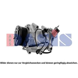 AKS DASIS Kompressor, Klimaanlage 12V für HONDA 38800RSRAE020 38800RSRE010 38810RSRE01 851836N