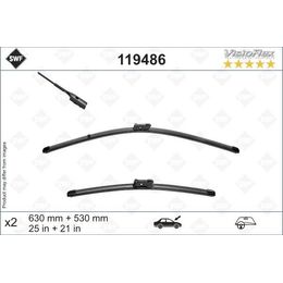 SWF Wischblatt ORIGINAL VISIOFLEX SET vorne 2x für SKODA 566955425 566998001 566955426 119486