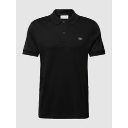 Lacoste Regular Fit Poloshirt in unifarbenem Design