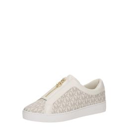 MICHAEL Michael Kors Slip On 'KEATON ' Damen Gr&ouml;&szlig;e 36 beige / schwarz