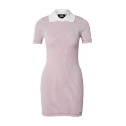 Gcds Kleid Damen Größe 38 flieder / weiß Winterkleid