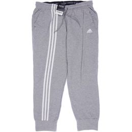 Adidas Herren Stoffhose, grau, Gr. 158