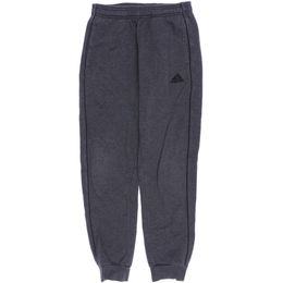 Adidas Herren Stoffhose, grau, Gr. 152