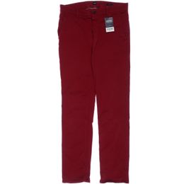 BOSS by Hugo BOSS Herren Stoffhose, rot, Gr. 33