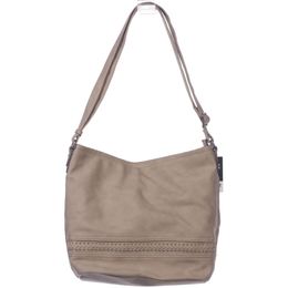 Tom Tailor Damen Handtasche, beige, Gr.