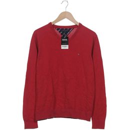 Tommy Hilfiger Herren Pullover, rot, Gr. 48