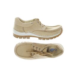 Wolky Damen Halbschuh, beige, Gr. 38