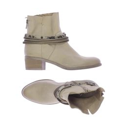 SPM Damen Stiefelette, beige, Gr. 38