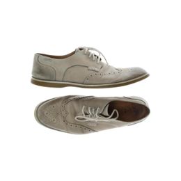 Clarks Herren Halbschuh, beige, Gr. 48