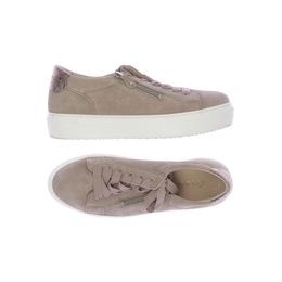 Gabor Damen Sneakers, beige, Gr. 4.5