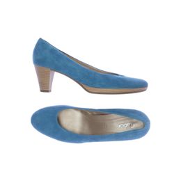 Gabor Damen Pumps, blau, Gr. 7.5