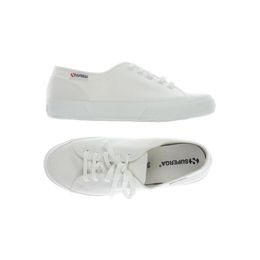 Superga Damen Sneakers, weiß, Gr. 38