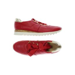 Paul Green Damen Sneakers, rot, Gr. 6.5