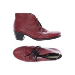 Rieker Damen Stiefelette, rot, Gr. 37