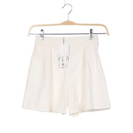 Zara Damen Shorts, weiß, Gr. 34