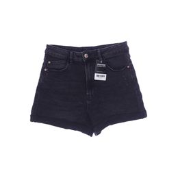 stradivarius Damen Shorts, schwarz, Gr. 40