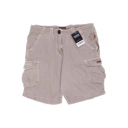 Napapijri Damen Shorts, beige, Gr. 42