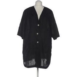 Selection by Ulla Popken Damen Bluse, schwarz, Gr. 58