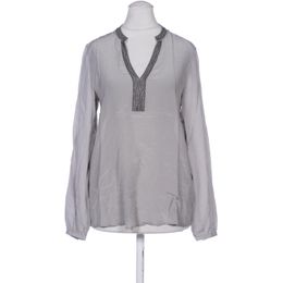 Hallhuber Damen Bluse, grau, Gr. 34