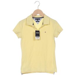 Tommy Hilfiger Damen Poloshirt, gelb, Gr. 36