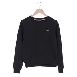 Tommy Jeans Damen Sweatshirt, schwarz, Gr. 36