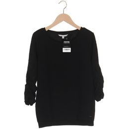 Tom Tailor Damen Sweatshirt, schwarz, Gr. 38