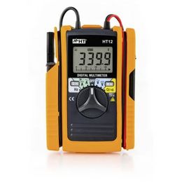 HT Instruments HT12 Hand-Multimeter, Stromzange digital CAT II 600 V, CAT III 300 V Anzeige (Counts): 3400