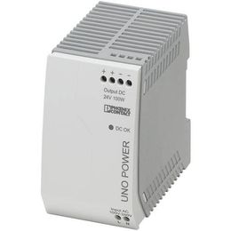 Phoenix Contact UNO-PS/1AC/24DC/100W Hutschienen-Netzteil (DIN-Rail) 24 V/DC 4.2 A 100 W Anzahl Ausgänge:1 x Inhalt 1 St.