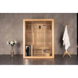 Home Deluxe Traditionelle Sauna SKYLINE L - 150 x 120 cm