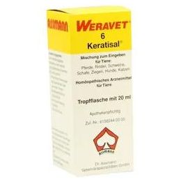 Keratisal 6 Tropfen vet. 20 ml