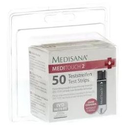 Medisana 50x Blutzuckerteststreifen für MediTouch 2 2X25 St