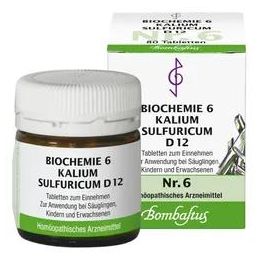 Bombastus Biochemie 6 Kalium sulfuricum D 12 Table 80 St