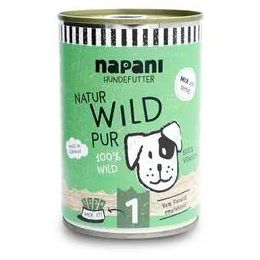 Dosenfutter für Hunde, Wild pur 400 g