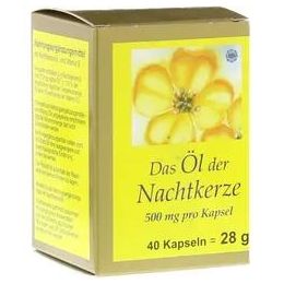 Nachtkerze ÖL Kapseln 500 mg 40 St