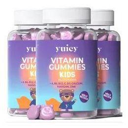 yuicy® Kids Multivitamin Gummibärchen - Immunsystem Stärken 180 St