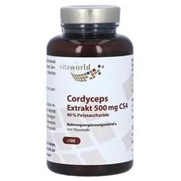 vitaworld Cordyceps Extrakt 500 mg CS4 40% Polysac 100 St