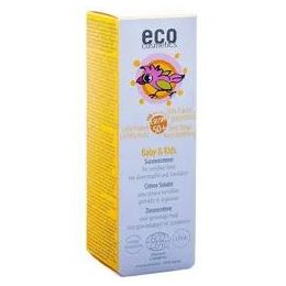 Eco Cosmetics Baby/kinder Bio Sonnensch.lsf 50+ Granat 50 ml