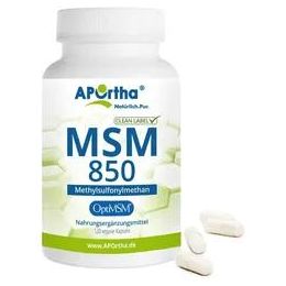 APOrtha® OptiMSM® 850 mg MSM - vegane Kapseln 120 St