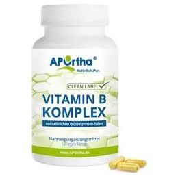 APOrtha® Vitamin-B-Komplex aus natürlichem Quinoasprossen-Pulver - vegane Kapseln 120 St