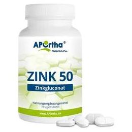 APOrtha® Zink 50 - Zinkgluconat - vegane Tabletten 190 St