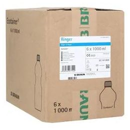 Ringer Lösung B.braun Spüllösung Ecotainer 6X1000 ml